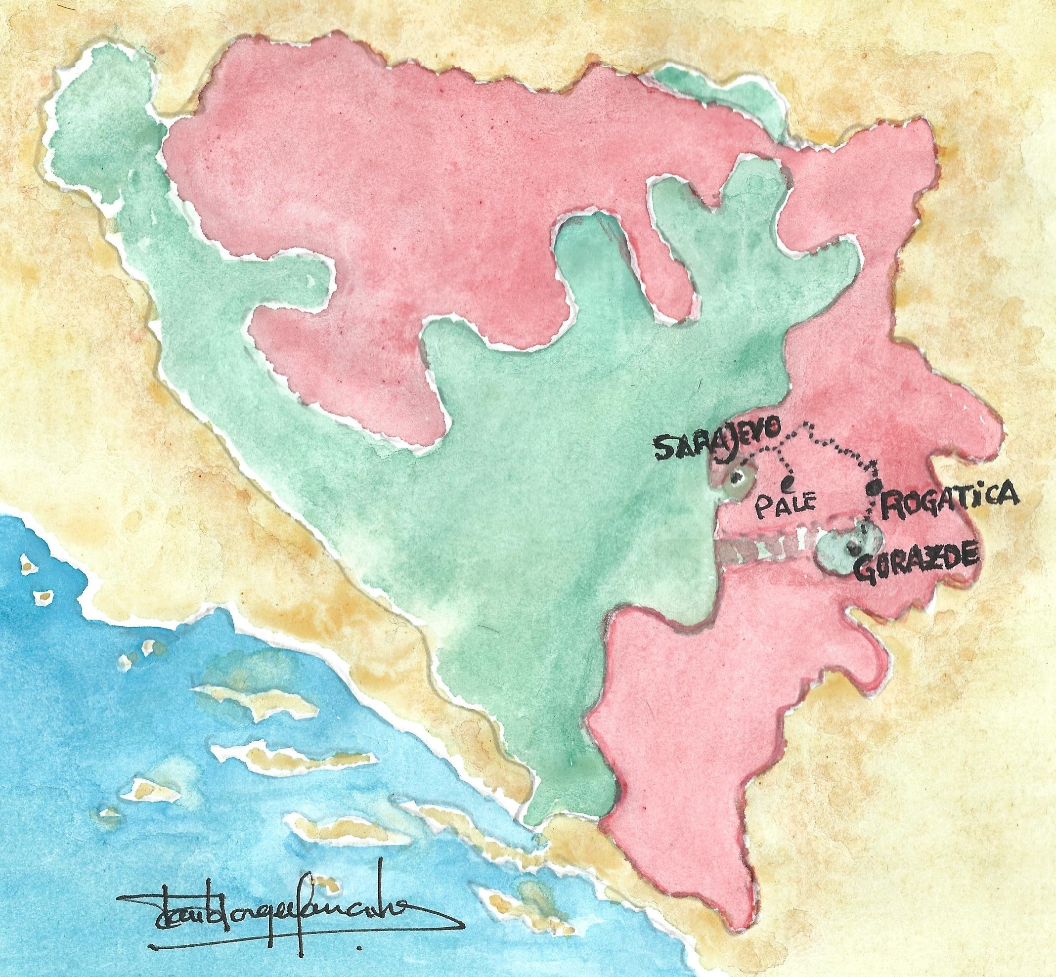 “The need sharpens the ingenuity” (Gorazde 1992/95) – OPen samento